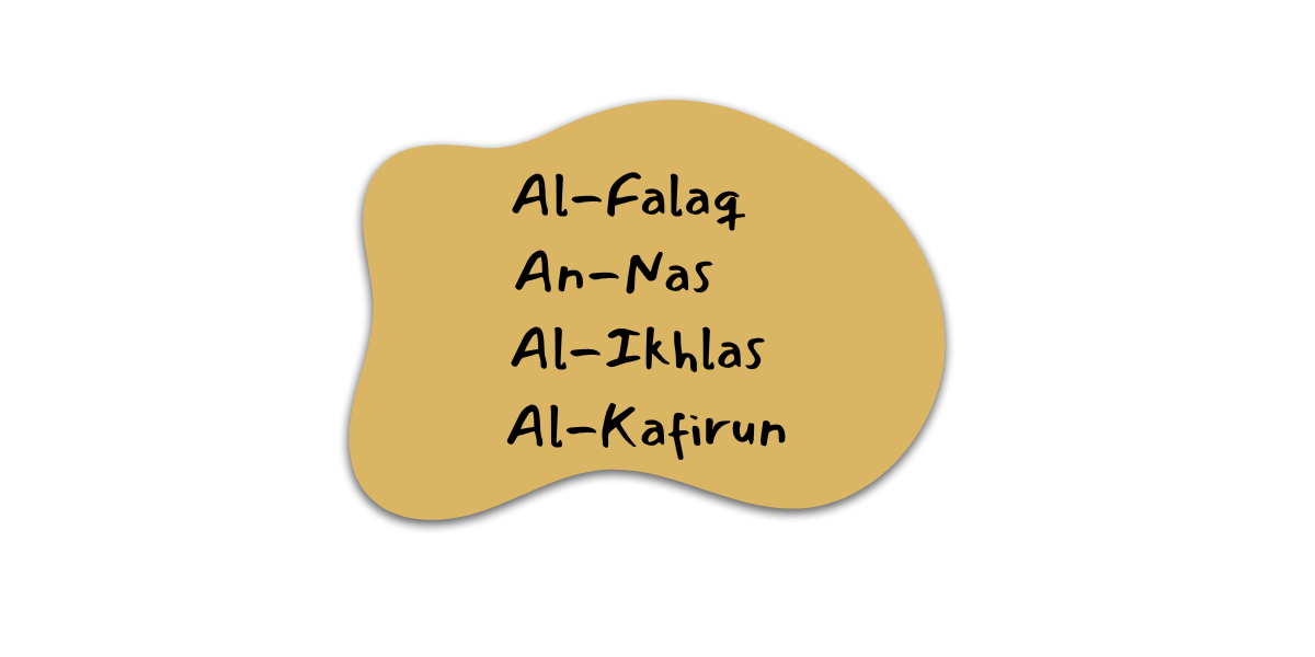 The 4 Quls in English: Short, Powerful and Beneficial